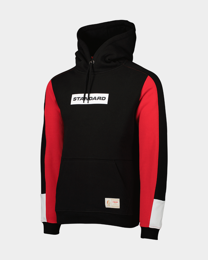 SWEAT BLOCK NOIR ROUGE